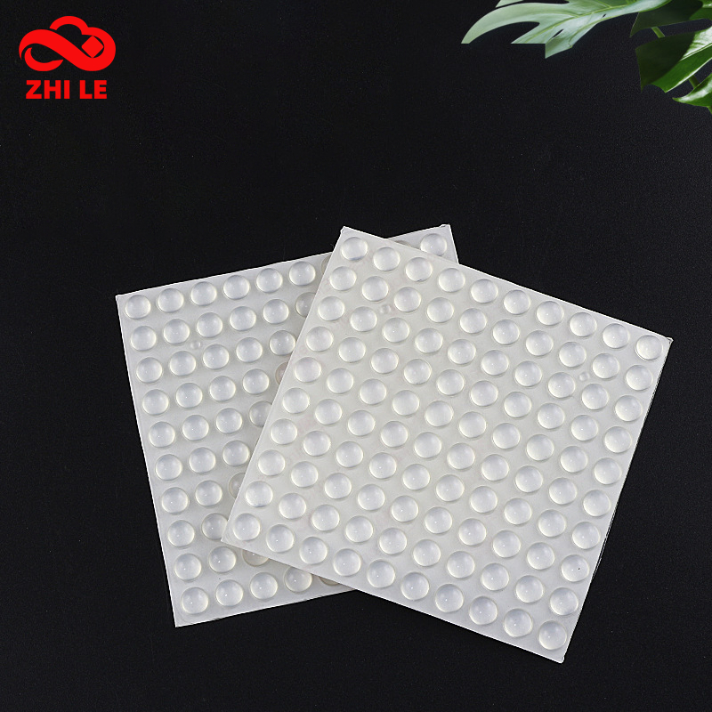 Transparent Furniture door stops silicone cabinet damper stopper ...