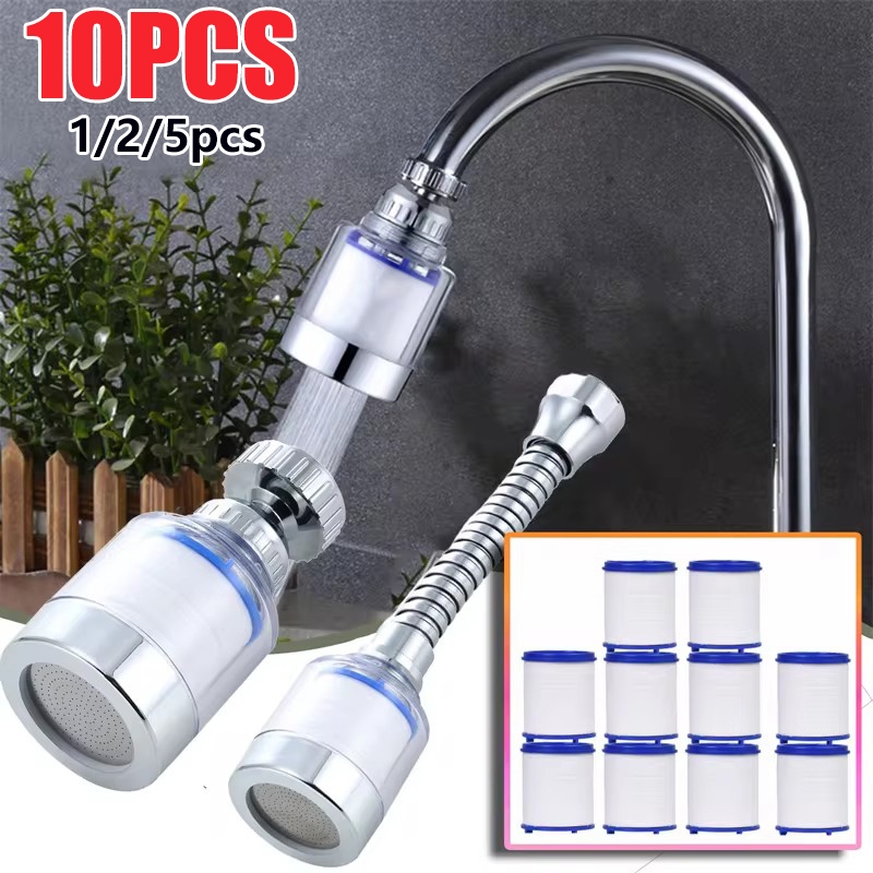 Rotatable Tap Pressurized Bubbler Extender Adapter Kitchen Faucet ...