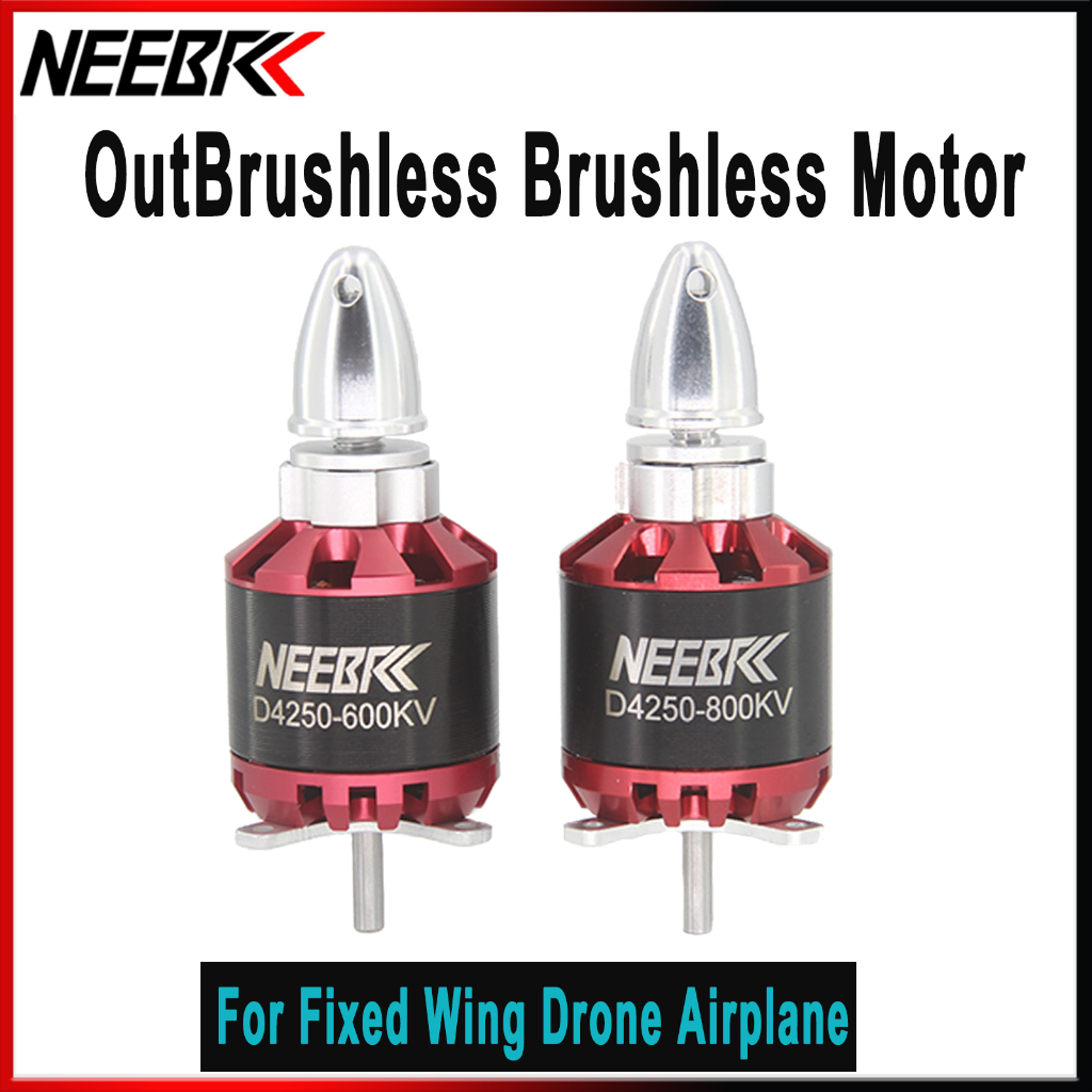 NEEBRC D4250 4250 800KV 3-7S RC Outrunner Brushless Motor For RC FPV ...