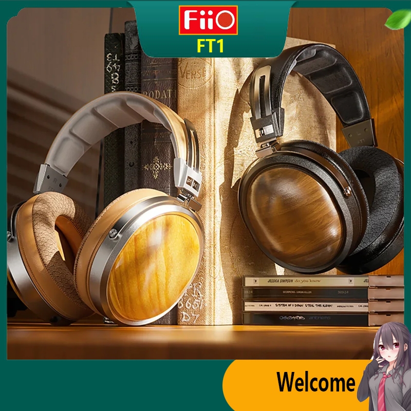 FiiO FT1 HIFI Wired Headset Walnut Wood Earphones 60mm Dynamic CCAW ...