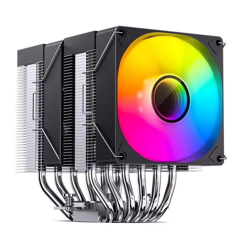 Jonsbo CR-1400 DV2 Tower CPU Heat Sink 6 Copper Tube 5V 3Pin CPU Cooler ...