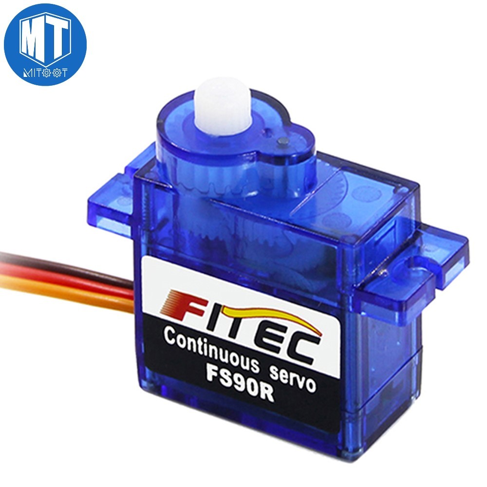 Feetech FS90R Micro Servo 360 Degree Continuous Rotation RC Servo Motor 9g for Arduino Robotic ...