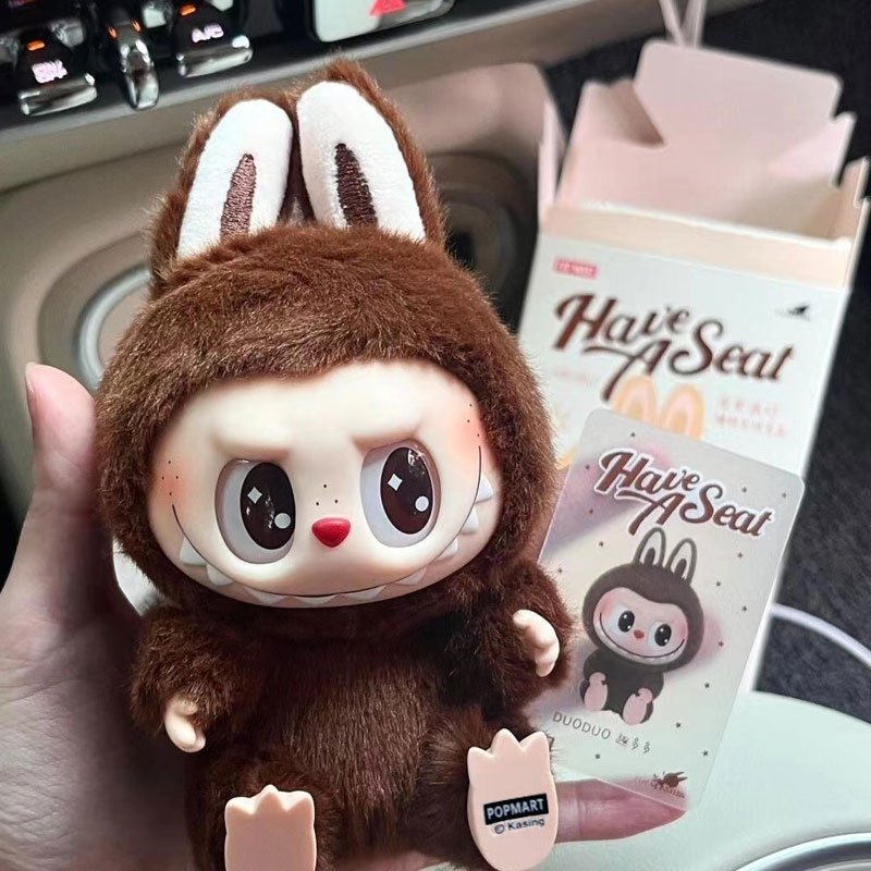 In Stock The Monsters Labubu Sit-Down Party Series Vinyl Plush Pendant ...