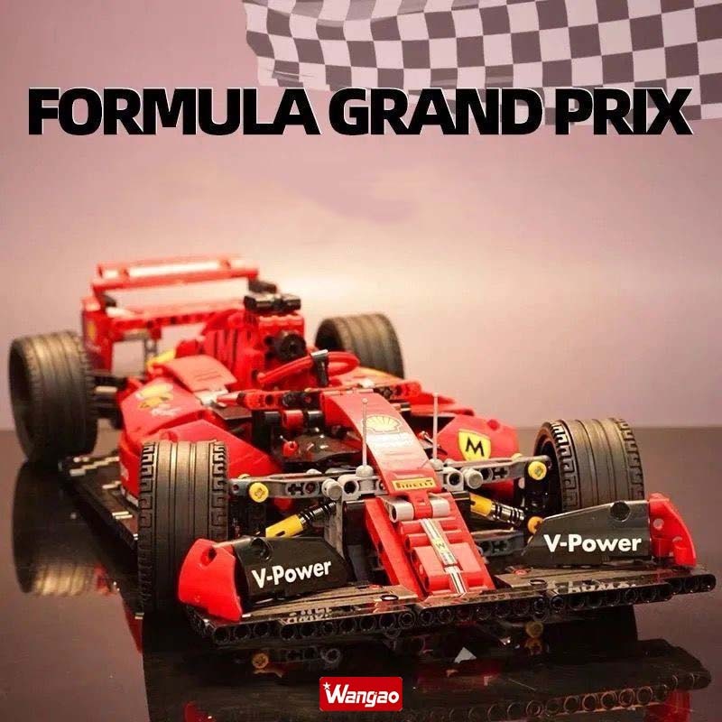 Model Car Ferrari Building Block 1:10 Remote Control Car Toys for Boys ...