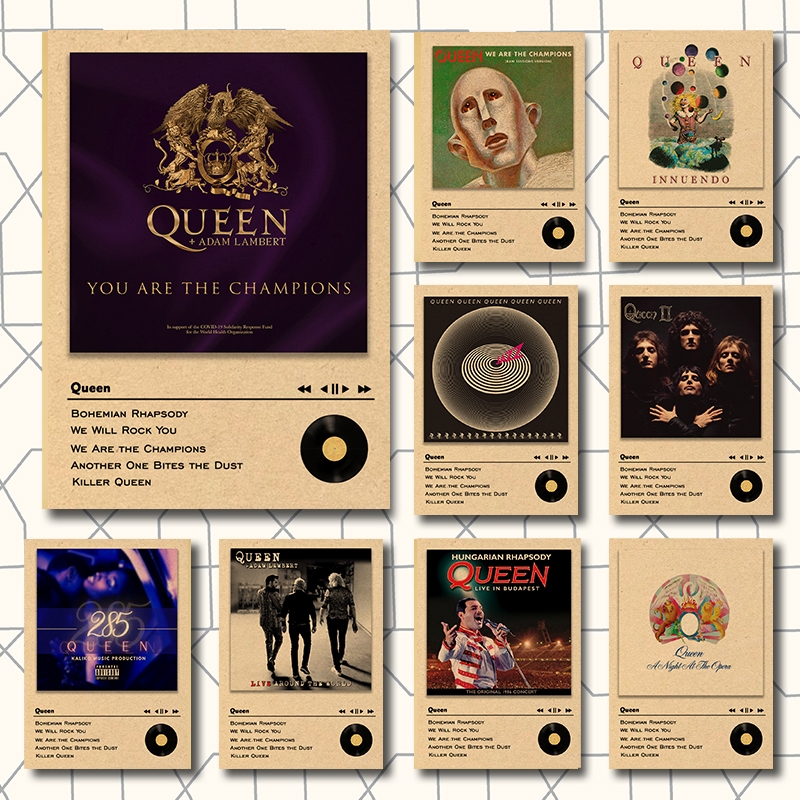 Queen Posters Hot Music Album Star Poster Rock Poster Hip Hop Posters ...