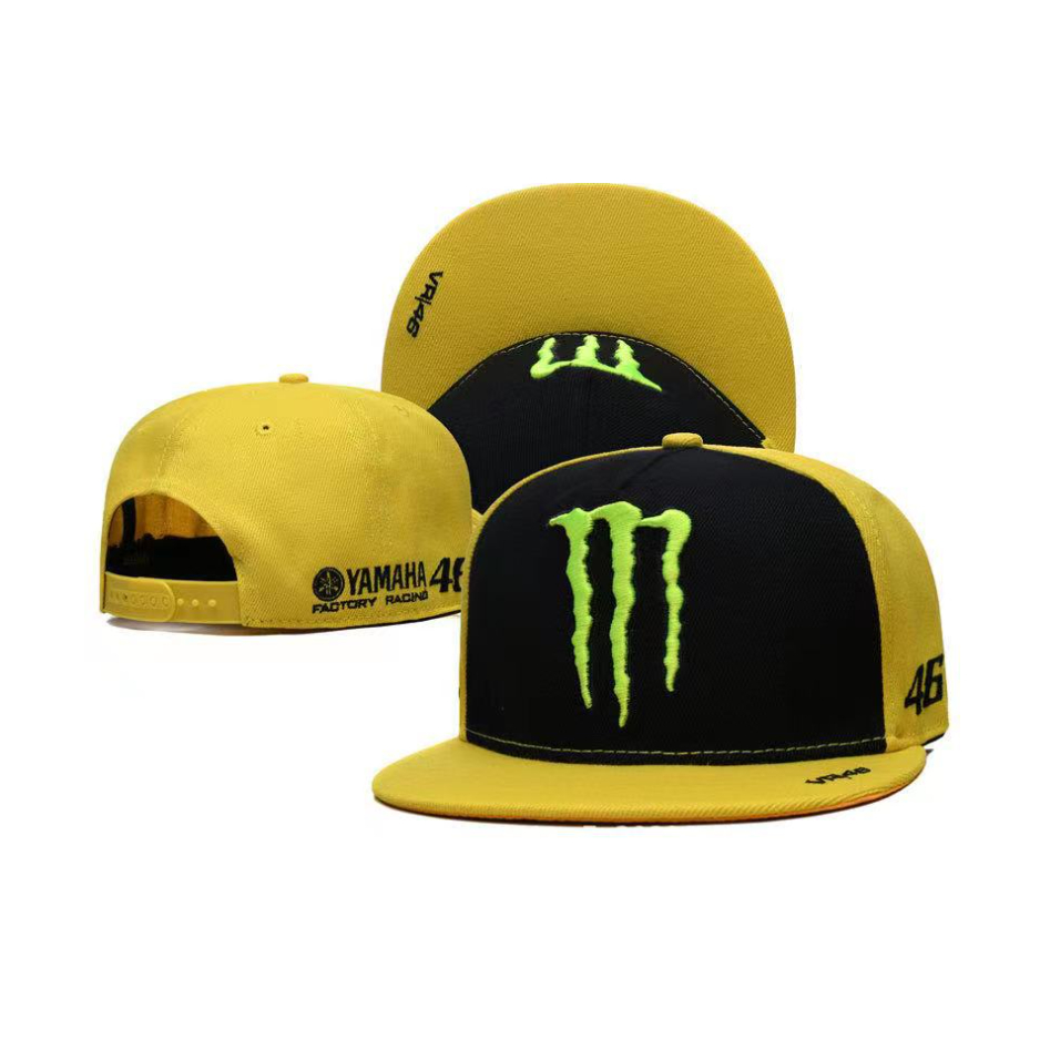 Yamaha Monster Energy Snapback Cap Hip Hop Caps Formula One Team Racing ...