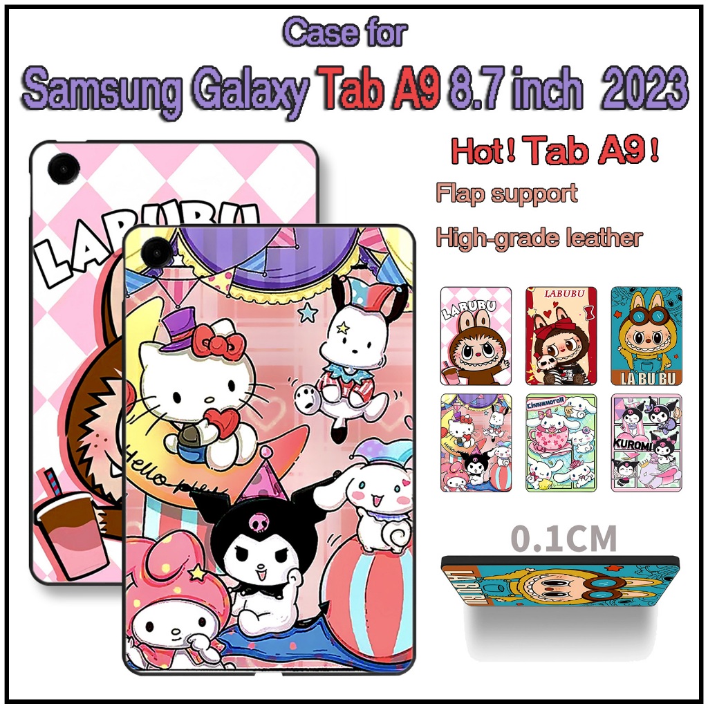 Flip Bracket Case for Samsung Galaxy TAB A9 A11 8.7 Inch 2023 2025 SM ...