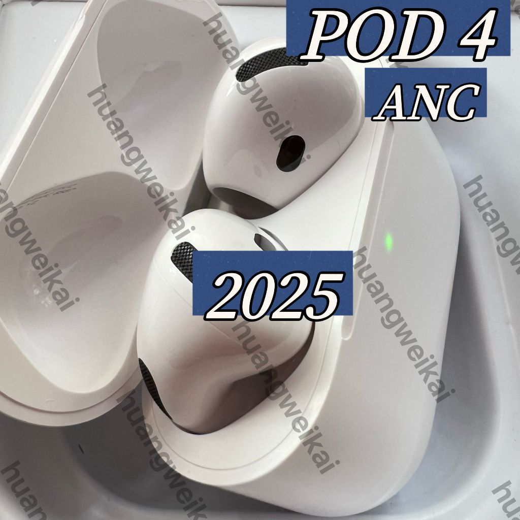 2025 AIR Headphone ANC Gen4 TWS (USB-C) for IOS18 mini pods4 Noise ...