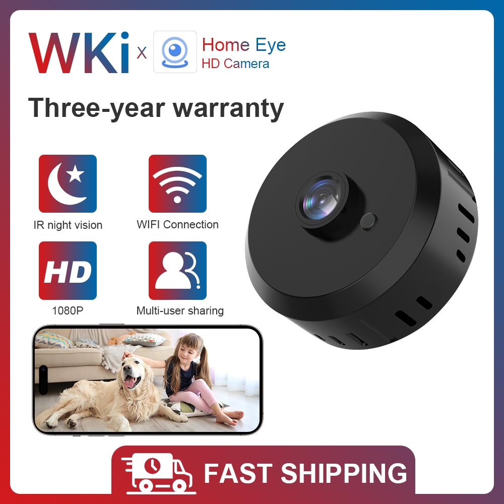 Wireless HD Night Vision Camera, Motion Detection, Remote Monitoring ...