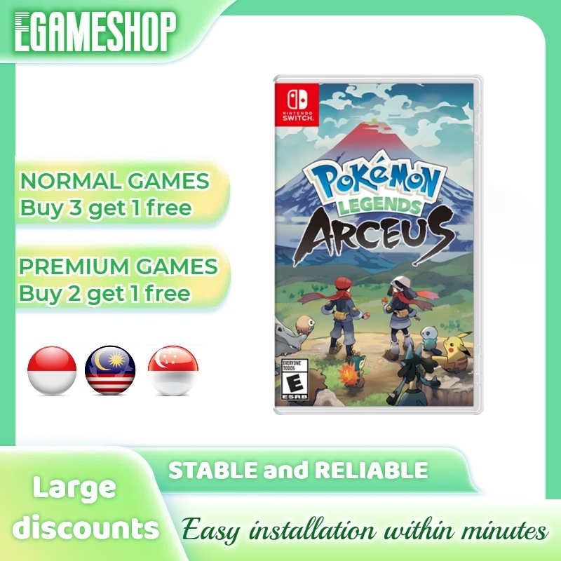 Nintendo switch Pokémon Legends Arceus digital Pokémon Legend Arceus ...