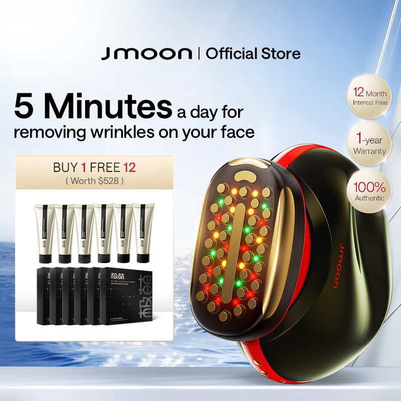 Jmoon Collagen Cannon Max Home Use RF Beauty Device Skin Tightening极萌胶原炮家用射频美容仪 | Shopee Singapore
