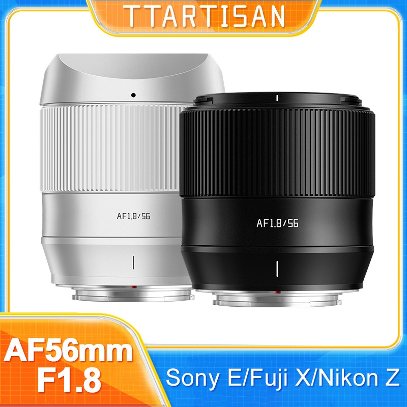 TTArtisan 56mm F1.8 Auto Focus camera lens X E Z mount for Fujifilm ...