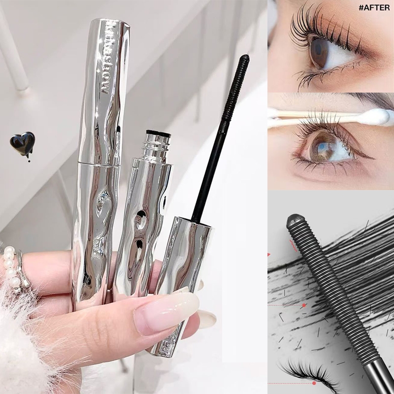 Silverlight Spiral Eye Black Natural Curling Mascara Waterproof Eyelash ...
