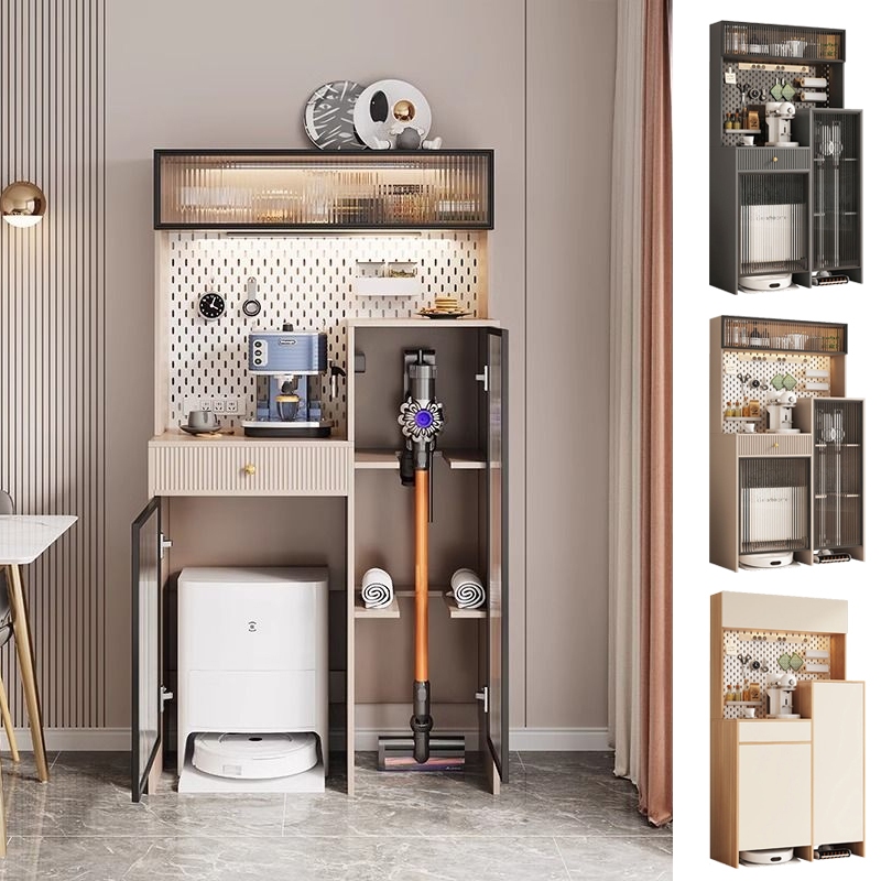 MAQ Vacuum Cleaner Organizer Kitchen Cabinet Storage Dining Sideboard ...