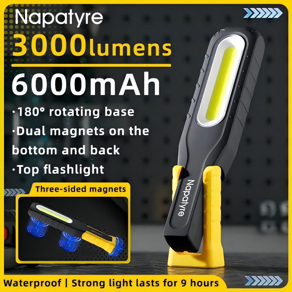 Napatyre S780 Work Light Repair Tool Light Rechargeable Lithium ...