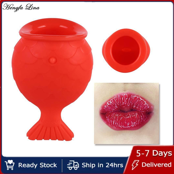 Hengfa Lina Soft Silicone Lip Enhancer Crystal Glorious Manual Pressing ...