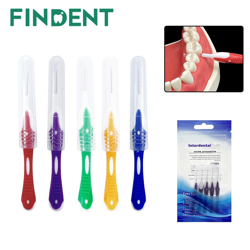 5Pcs/Pack I-Type Orthodontic Dental Interdental Brush Ultra-Fine ...