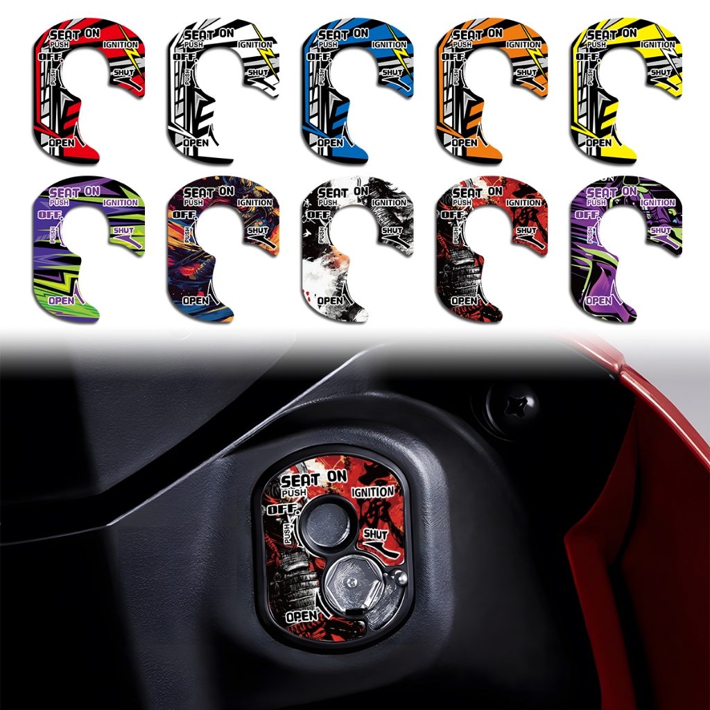 10 Color / For Honda Wave 110i Wave125i Reflective Sticker Electronic ...