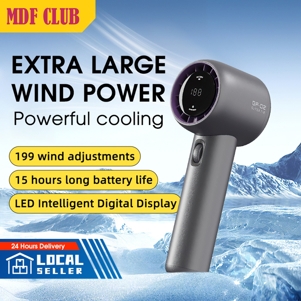 [SG Stock] Portable Fan Handheld Fan Mini Fan Recharable Charge display ...
