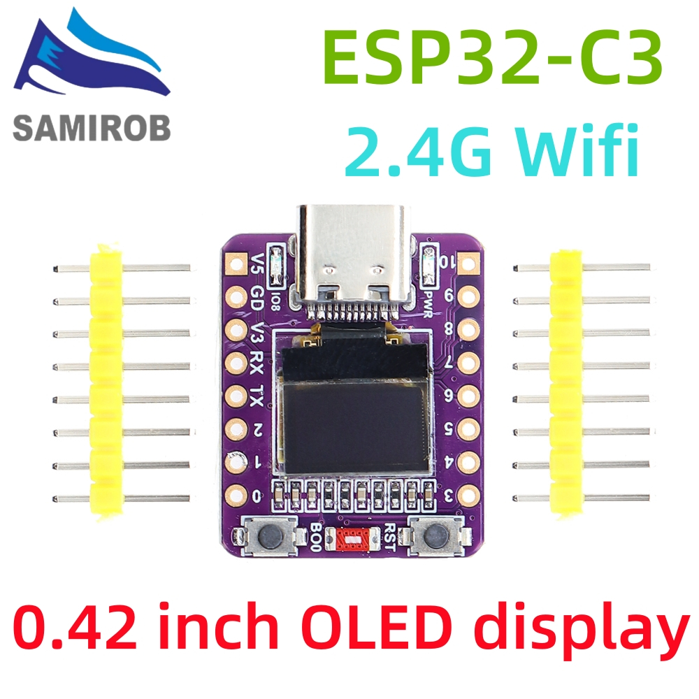 ESP32-C3 OLED development board ceramic antenna ESP32 supermini development board wifi Bluetooth ...