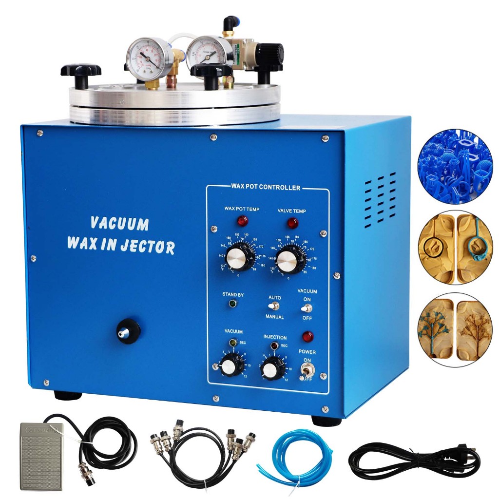 Wax Injector 3KG Tank Wax Injection Machine for Jewelry 510W Wax ...