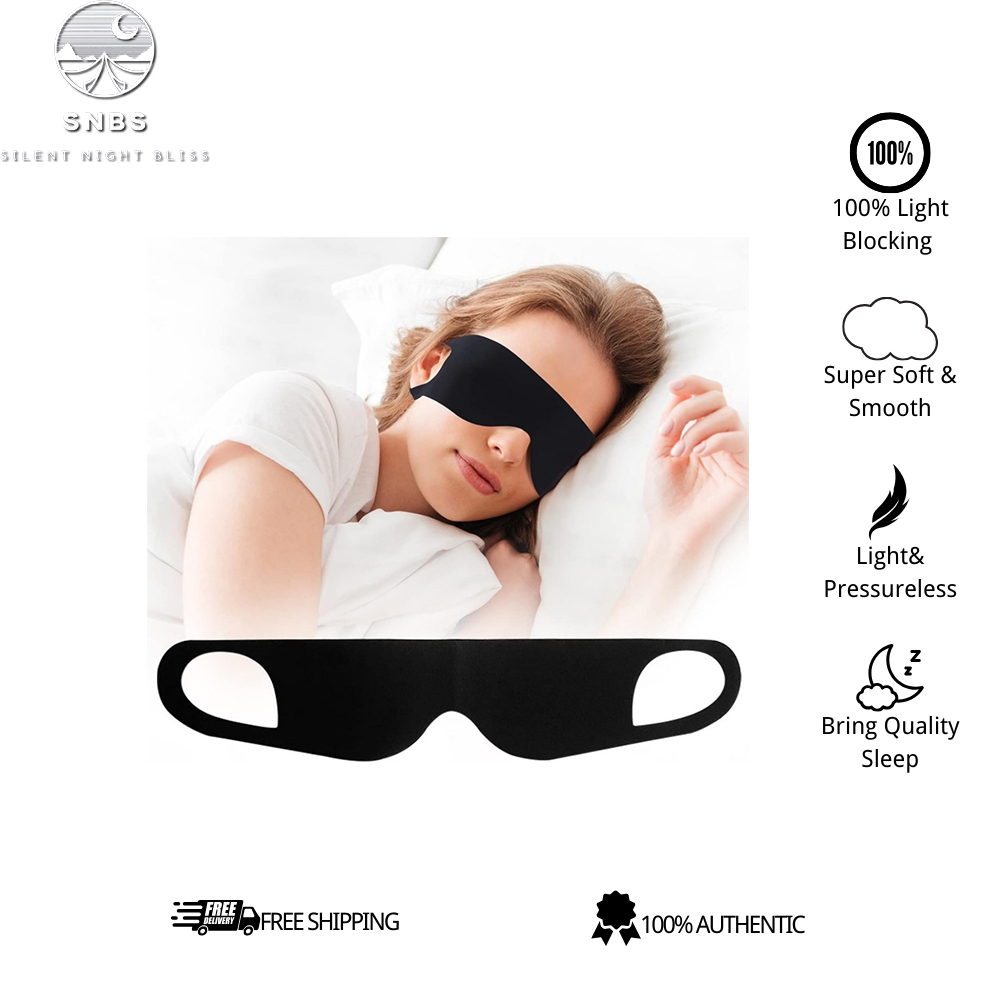 Ear Hanging Sleep Mask - Side Sleeper Comfy Blindfold Eye Mask for ...