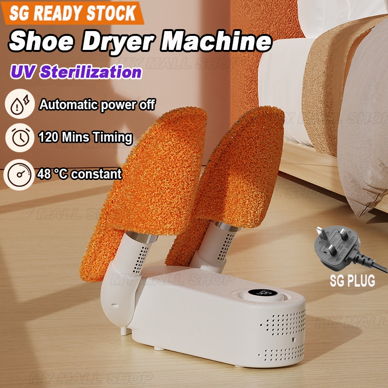 SG READY STOCK Shoe Dryer Machine UV Sterilization Drying Machine Portable Shoes Drying ...