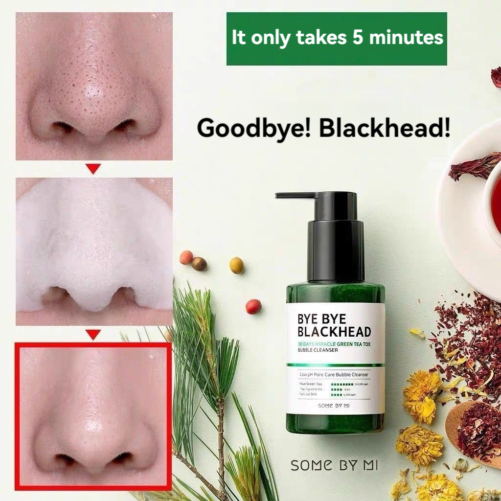SOMEBYMI Bye Bye Blackhead 30 Days Miracle Green Tea Tox Bubble ...