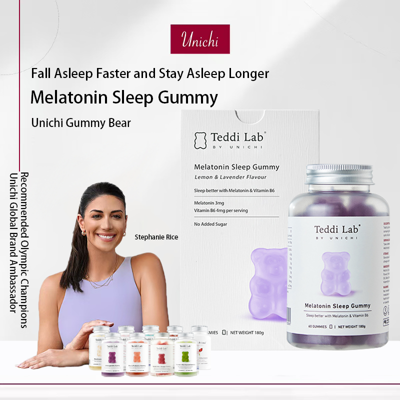 【Unichi】Melatonin Gummy, Scientifically Formulated with 3mg of ...