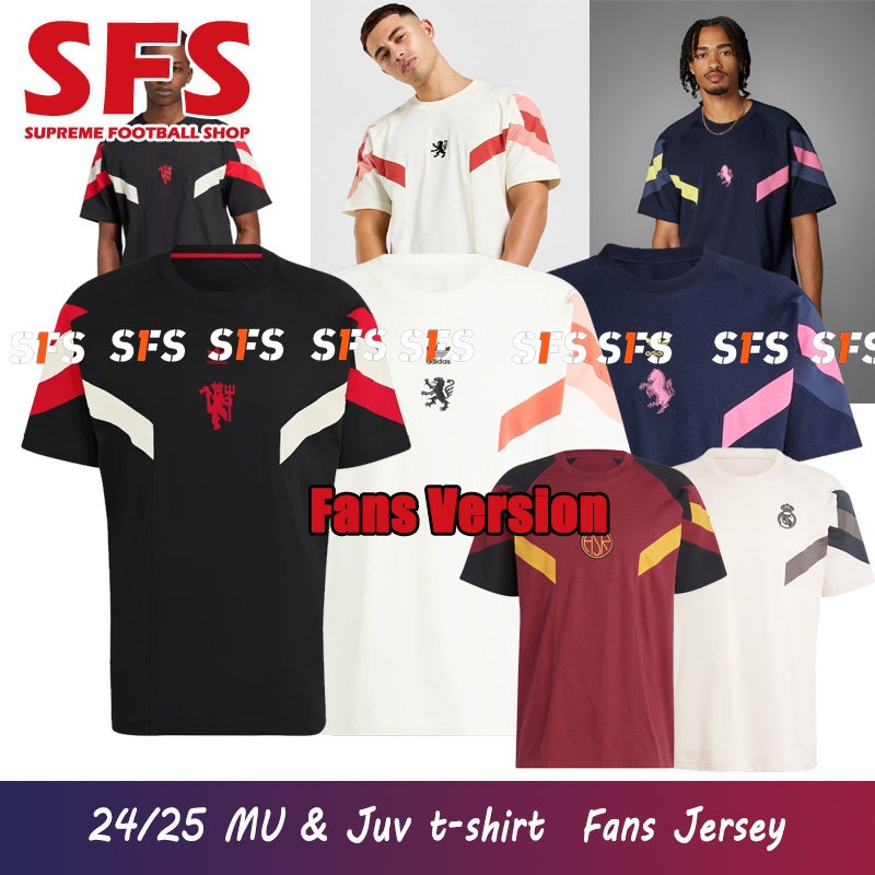 【SFS】 Top Quality 24-25 M-U JUV Soccer Football Jersey T-shirt Sports ...