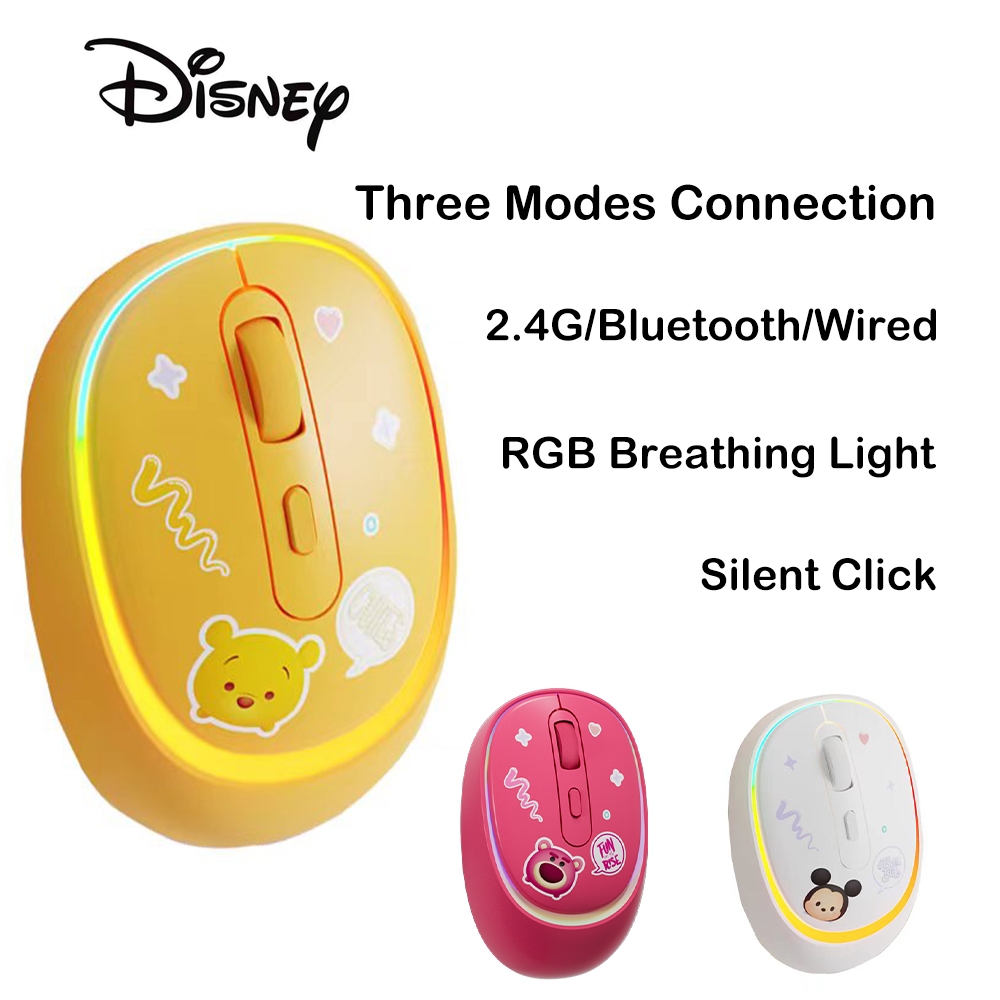Disney M08 Wireless Mouse Dual Mode Bluetooth 5.2 TsumTsum Series ...