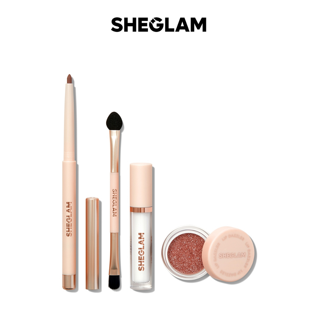 SHEGLAM Lip Dazzler Glitter Kit-Long-Lasting Glitter Lip Gloss Sexy ...