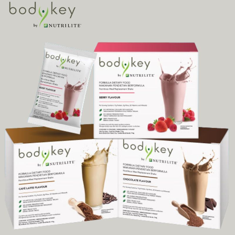 BodyKey by Nutrilite Meal Replacement Shake （Berry/Cafe /Chocolate ...