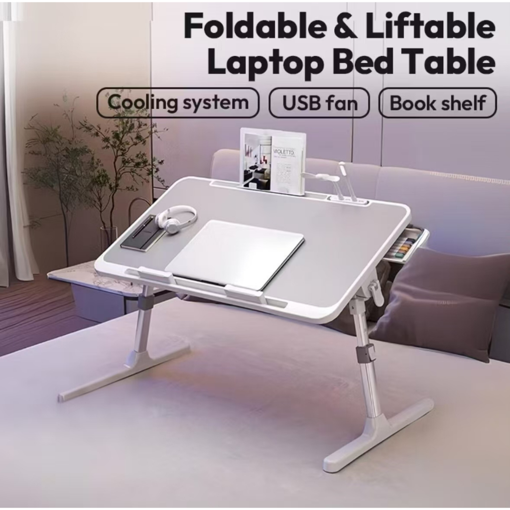 Multi-purpose Foldable laptop Table lazy Table Bed Table Computer Table ...