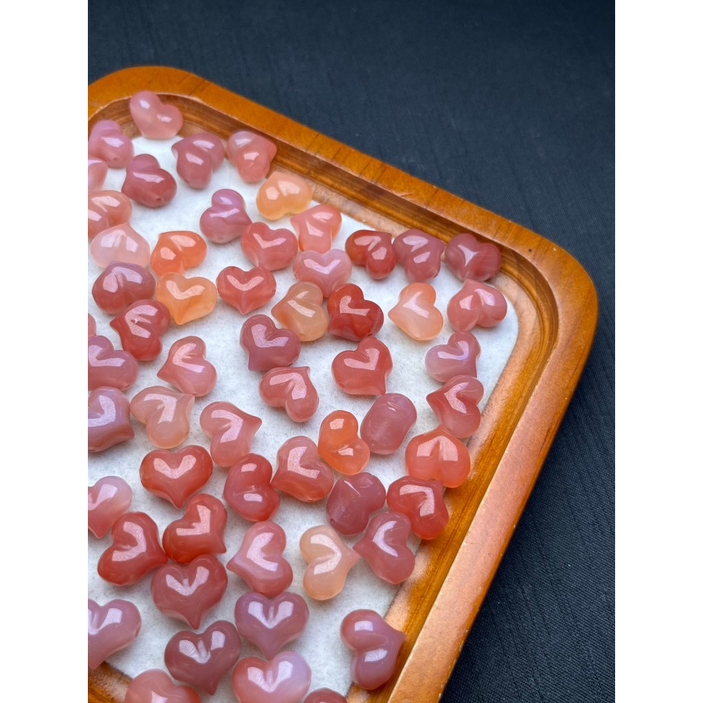Natural Salt Source Agate Peach Pendant Specification About 13mm ...