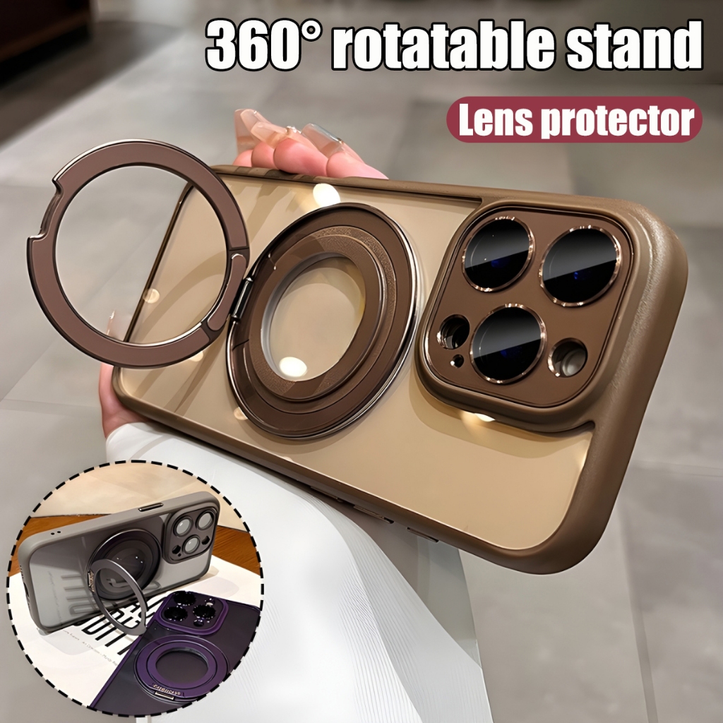 Desert Titanium New Casing Luxury Shockproof Transparent Hard Phone ...