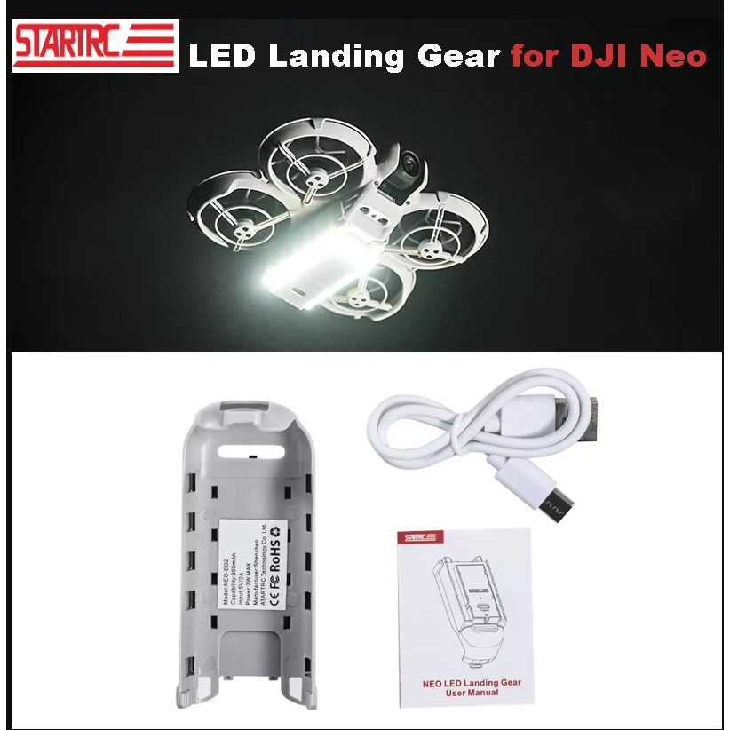 LED Landing Gear for DJI NEO Drone Accessory Landing Gear with Flash ...