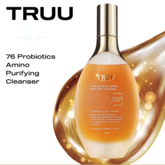 TRUU 76 Probiotics Amino Purifying Cleanser 150ML - best cleanser, combination skin, dry skin ...