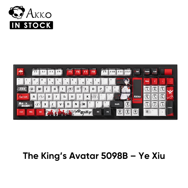 Akko The King’s Avatar 5098B – Ye Xiu Wireless Mechanical Keyboard ...