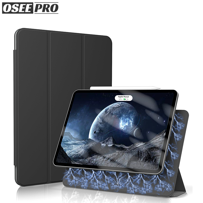 Osee Pro ipad case ultra-thin frameless magnetic double-sided clip ...