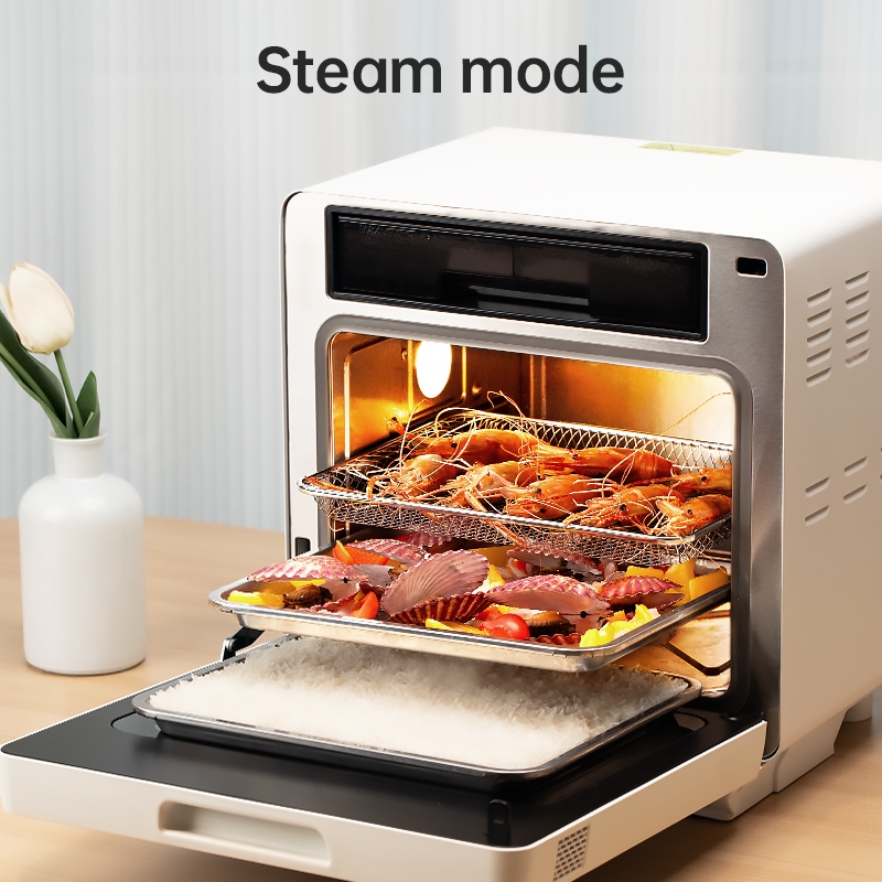 TJean Steam Oven Multifunctional Household Steam Air Fryer Oven Toaster ...