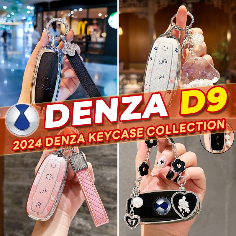 Suitable for DENZA D9 EV 2024-2025 BYD DENZA EV Cute Girl Shell Key ...