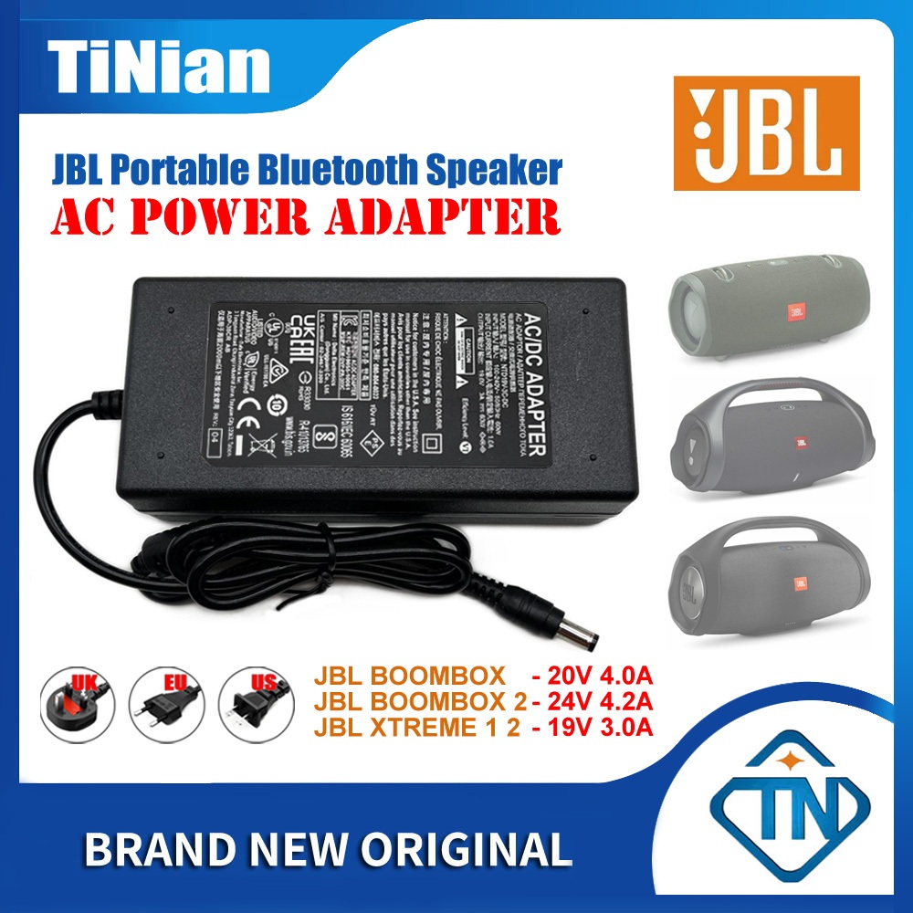 19V 3A 20V 4A 24V 4.2A AC/DC Adapter Charger for JBL Boombox 2 Xtreme 1 ...