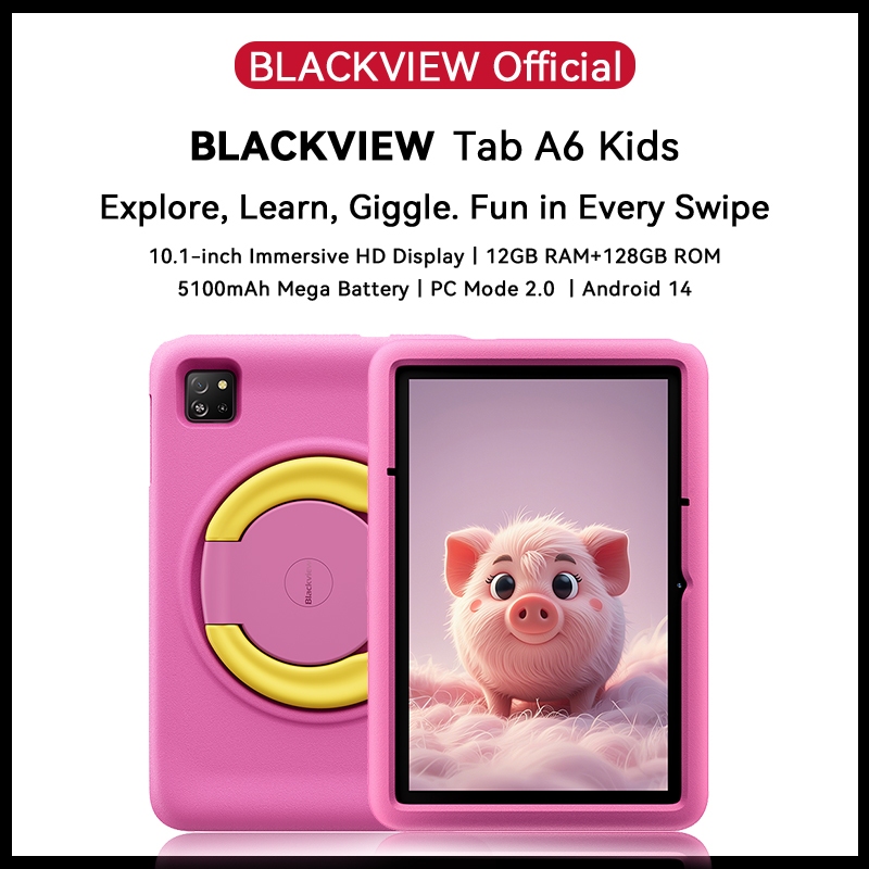 New Arrivial Blackview Tab A6 Kids Tablet Android 14 Wifi6 (10.1 ...