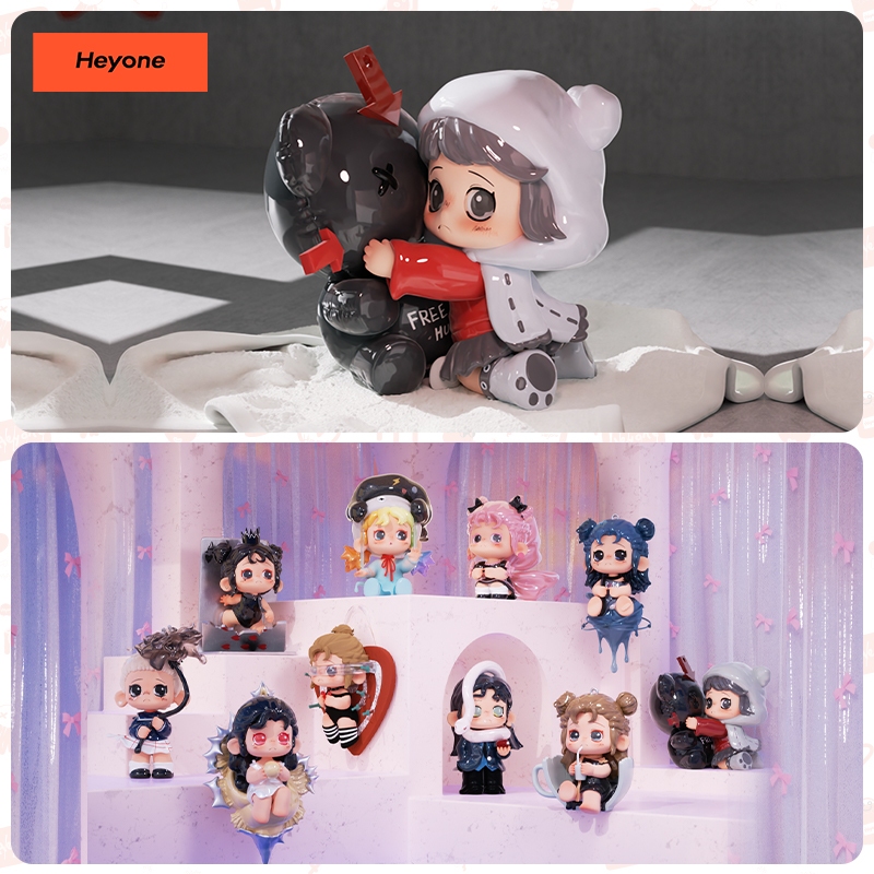 Heyone OONA Each Ending of OONA Mystery Box Blind Box Action Cute ...