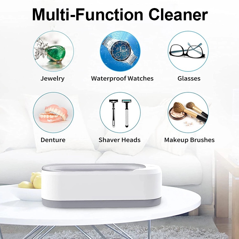 GEESO Ultrasonic Glasses Cleaner Machine Portable Ultrasonic Cleaner ...