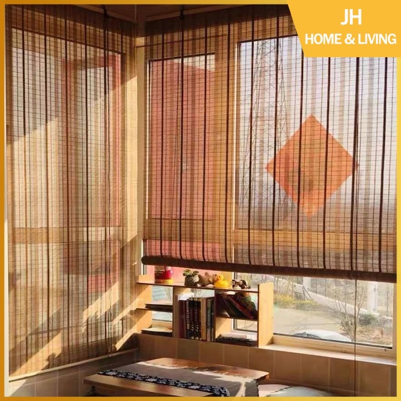 Japanese Blinds Bamboo Blinds Home Living Room Balcony Sun-Proof ...