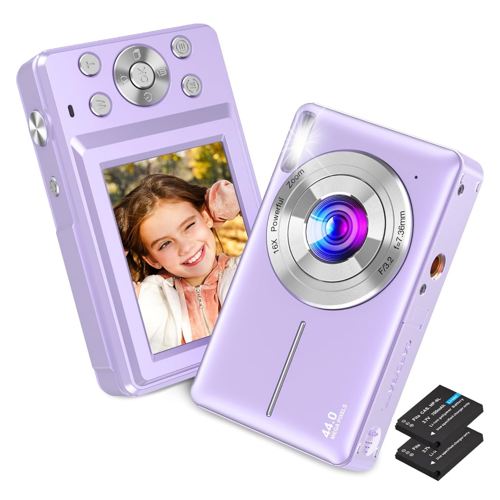 [1year warranty & 5 colors] Digital Camera 1080P Retro Vibe Mini ...