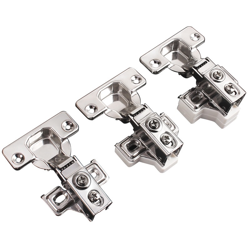 2PCS - Face Frame Quiet Soft Close Cabinet Door Hinges,Stainless Steel ...
