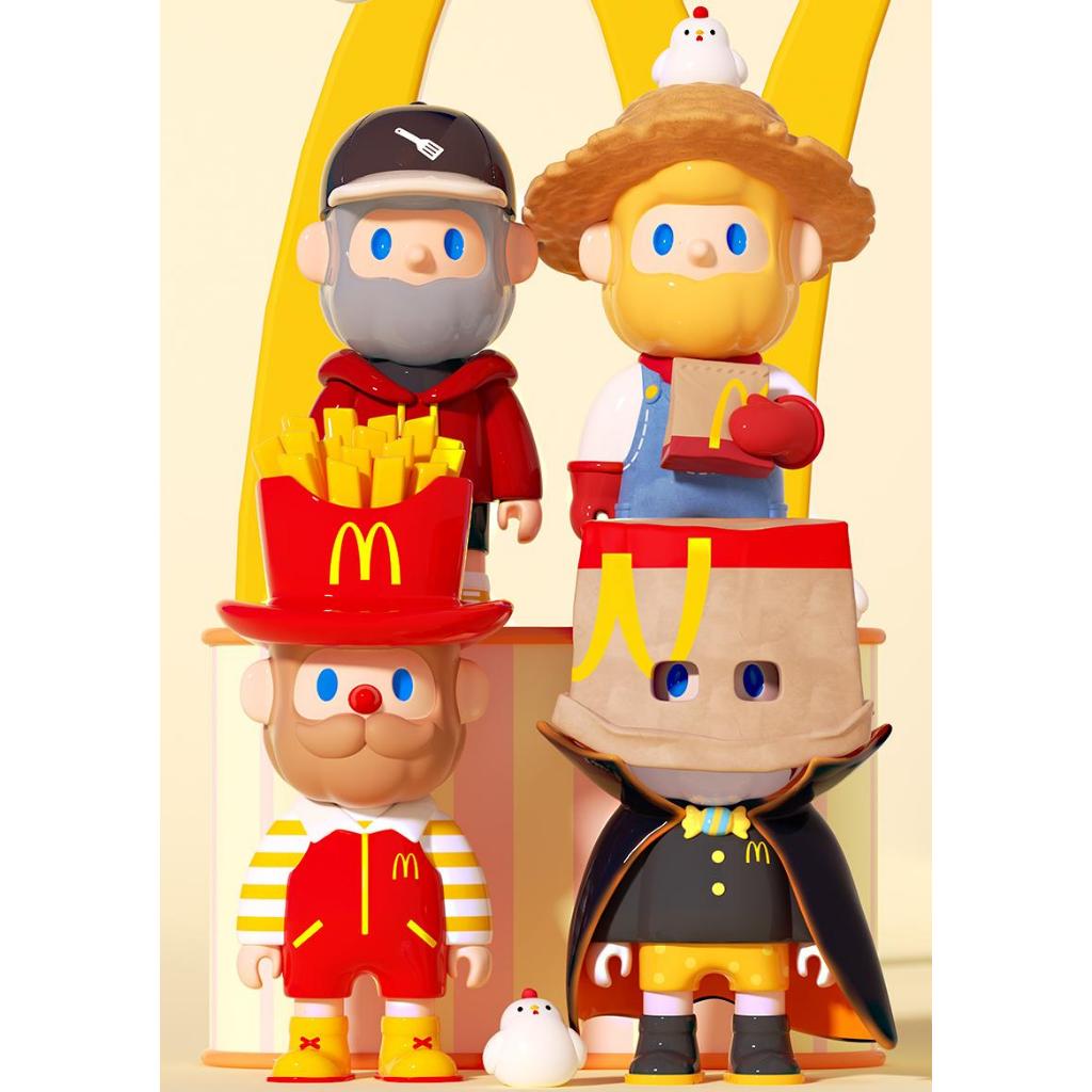 FINDING_UNICORN FARMER BOB&McDonald's Series Cute Kawaii Action Figures ...